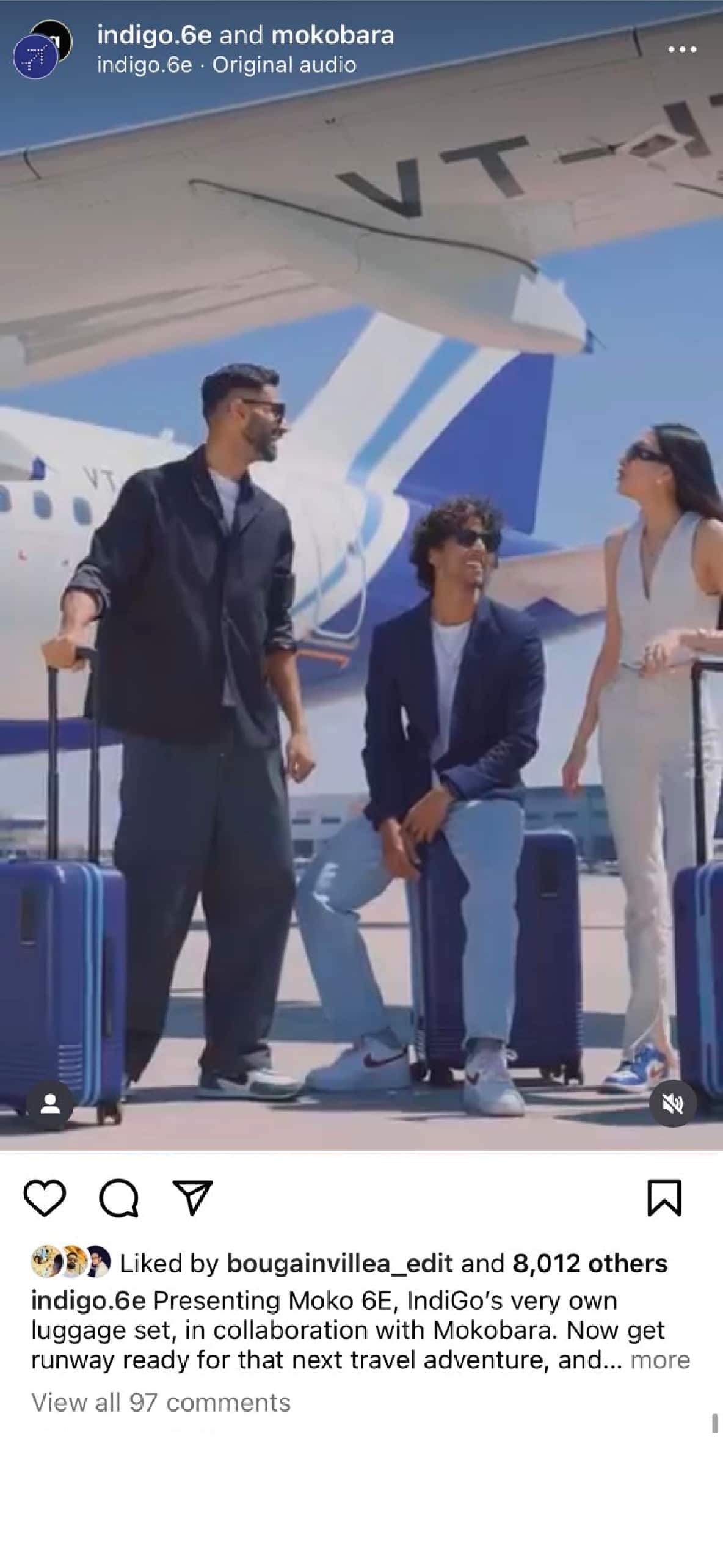 IndiGo X Mokobara - Moko 6E Luggage